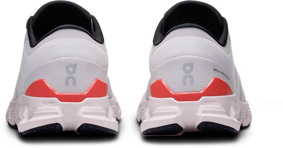 ON Cloud Brand X 4 Light Grey Silver/Orange Women's Running Shoes NEW ...