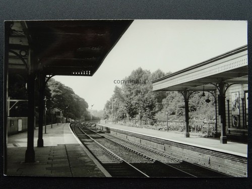 Cheshire DISLEY RAILWAY STATION Steam Locomotive c1950s RP Photocard | eBay