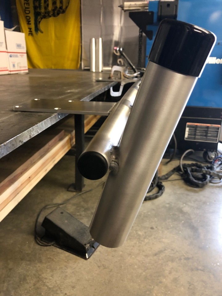 6 Rod Rocket Launcher (flush mount-black caps) ***Custom to fit your ...