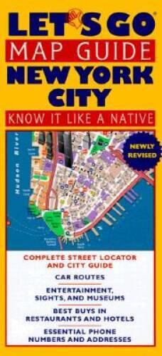Lets Go New York City Map Guide (1998)(Lets Go Map Guide) - Paperback ...