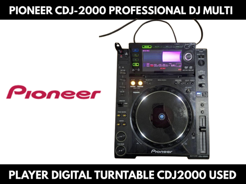 Used Pioneer CDJ-2000 Digital DJ Player with Power Cable Included | eBay