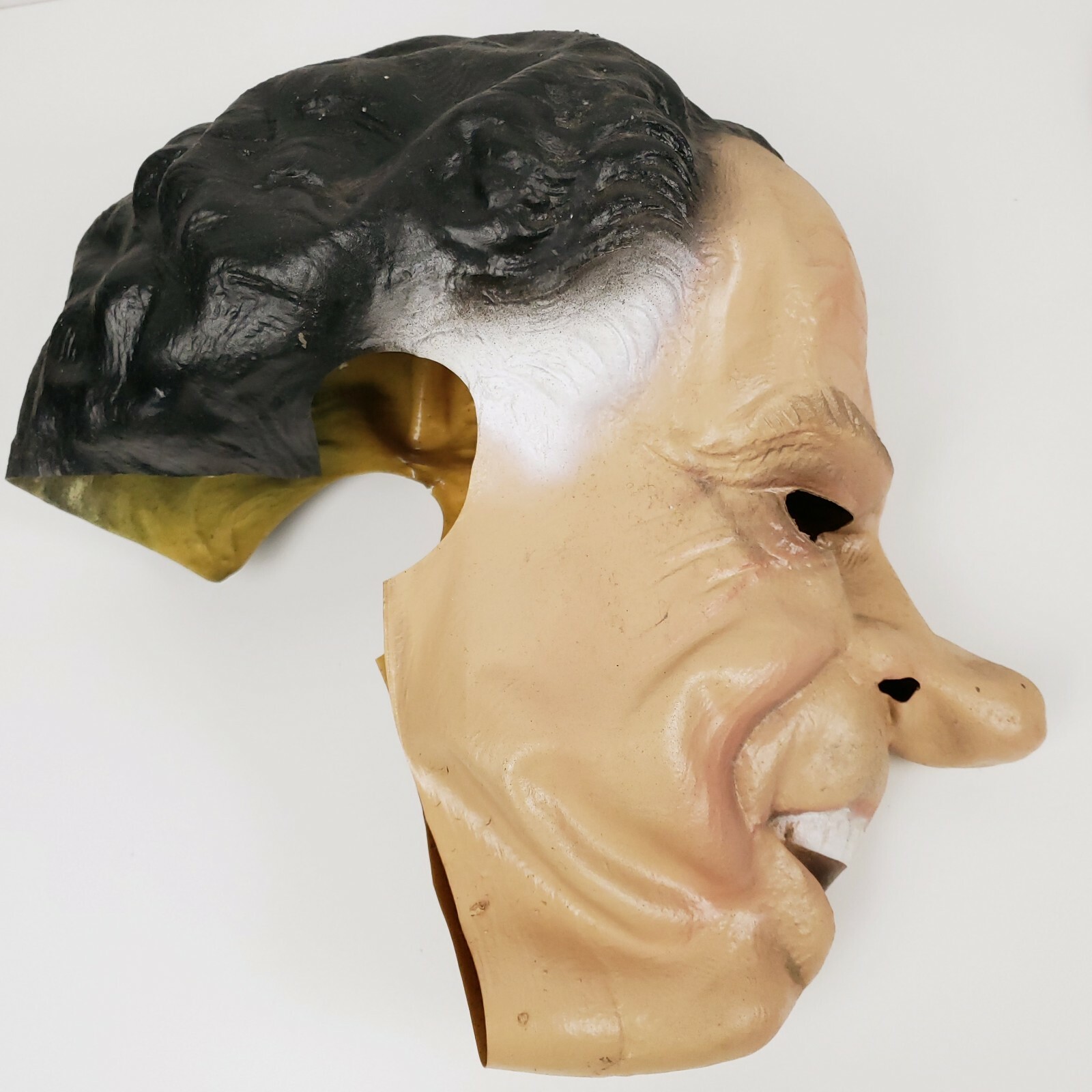 Vintage Richard Nixon President Rubber Mask Halloween Costume ( Point ...