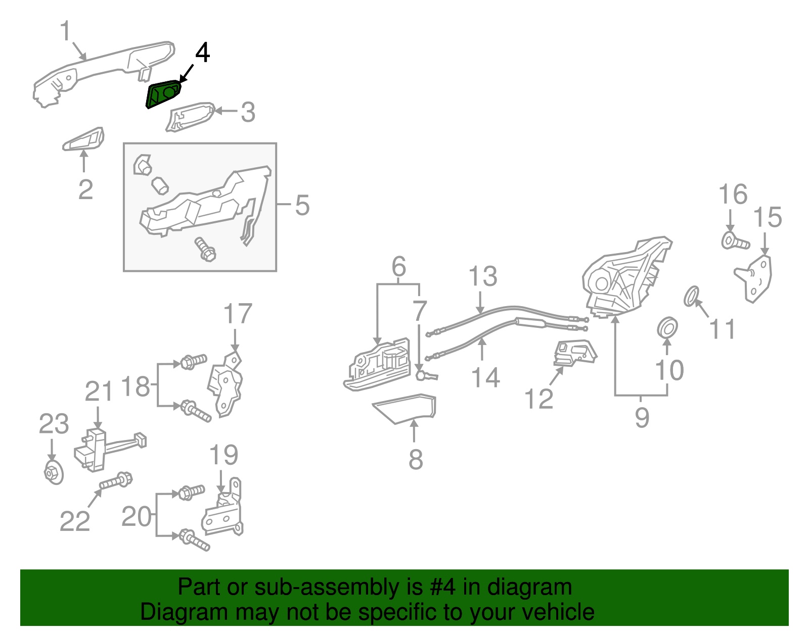 6922706100 Genuine Toyota Cover RR Door 69227-06100 for sale online | eBay
