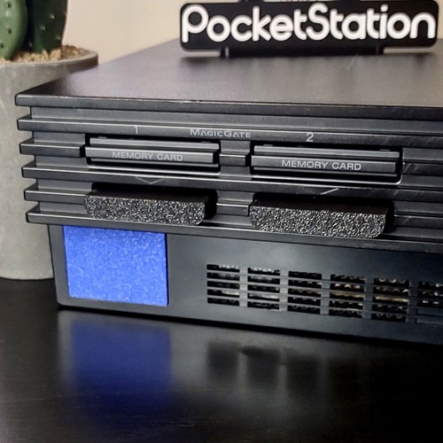 Sony PlayStation 2 Dust Cover Port Caps Storage Display Clean Accessory ...