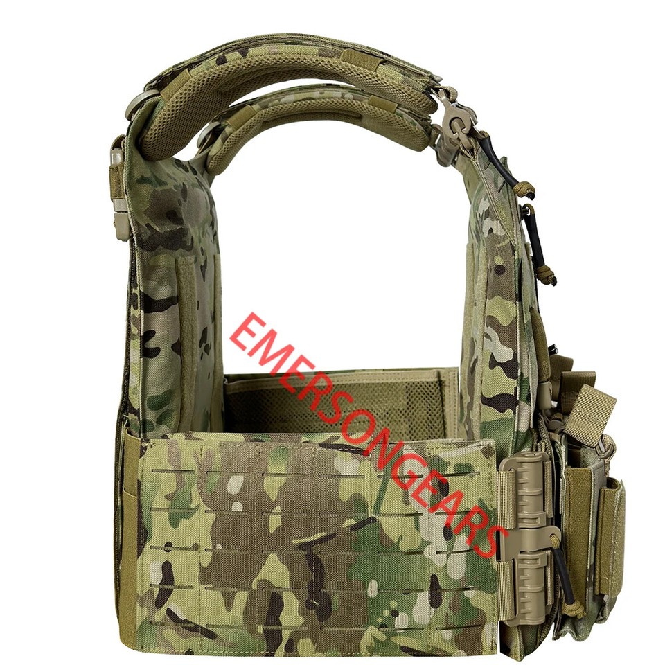 1000D Nylon Quick Release Modular Molle Vest with Double Triple ...