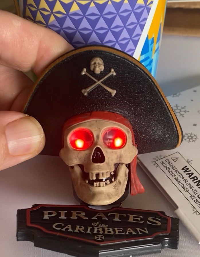 DISNEY WORLD PIRATES OF CARIBBEAN TALKING ORNAMENT! Brand New!! | eBay