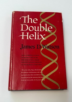 The Double Helix James D. Watson 1968 Atheneum First Edition Dust ...