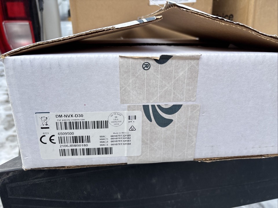 CRESTRON DM-NVX-E30 DM 4K Network Video Encoder - PN:6509496. | eBay