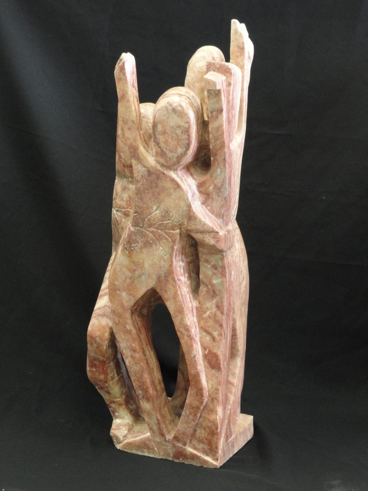 SENSUAL 50's LARGE MID CENTURY MODERNIST CARVED MARBLE SCULPTURE ~ 28 ...
