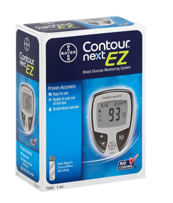 Contour Next EZ Blood Glucose Monitoring System Kit Meter | eBay