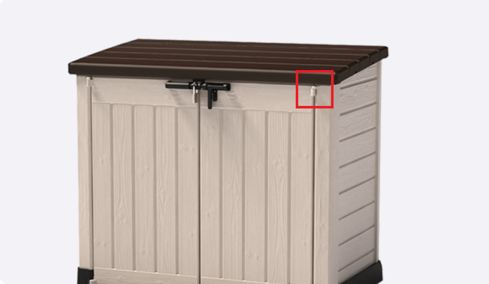 Replacement keter store it out Hinge Pin HQ 2x Fast UK Postage | eBay