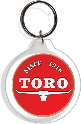 Toro Logo Tractor Garden Keychain Keyring Yard Lawn Mower Hook Part | eBay