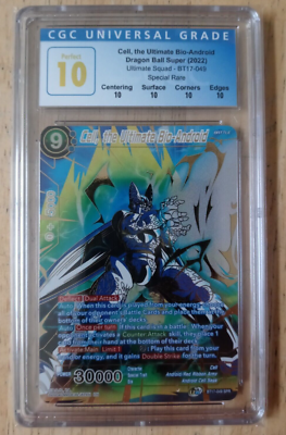 CGC PERFECT 10 DBS TCG Cell, The Ultimate Bio-Android SPR BT17-049 | eBay