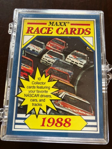 1988 maxx race cards complete set of 100 cards fresh packs | eBay