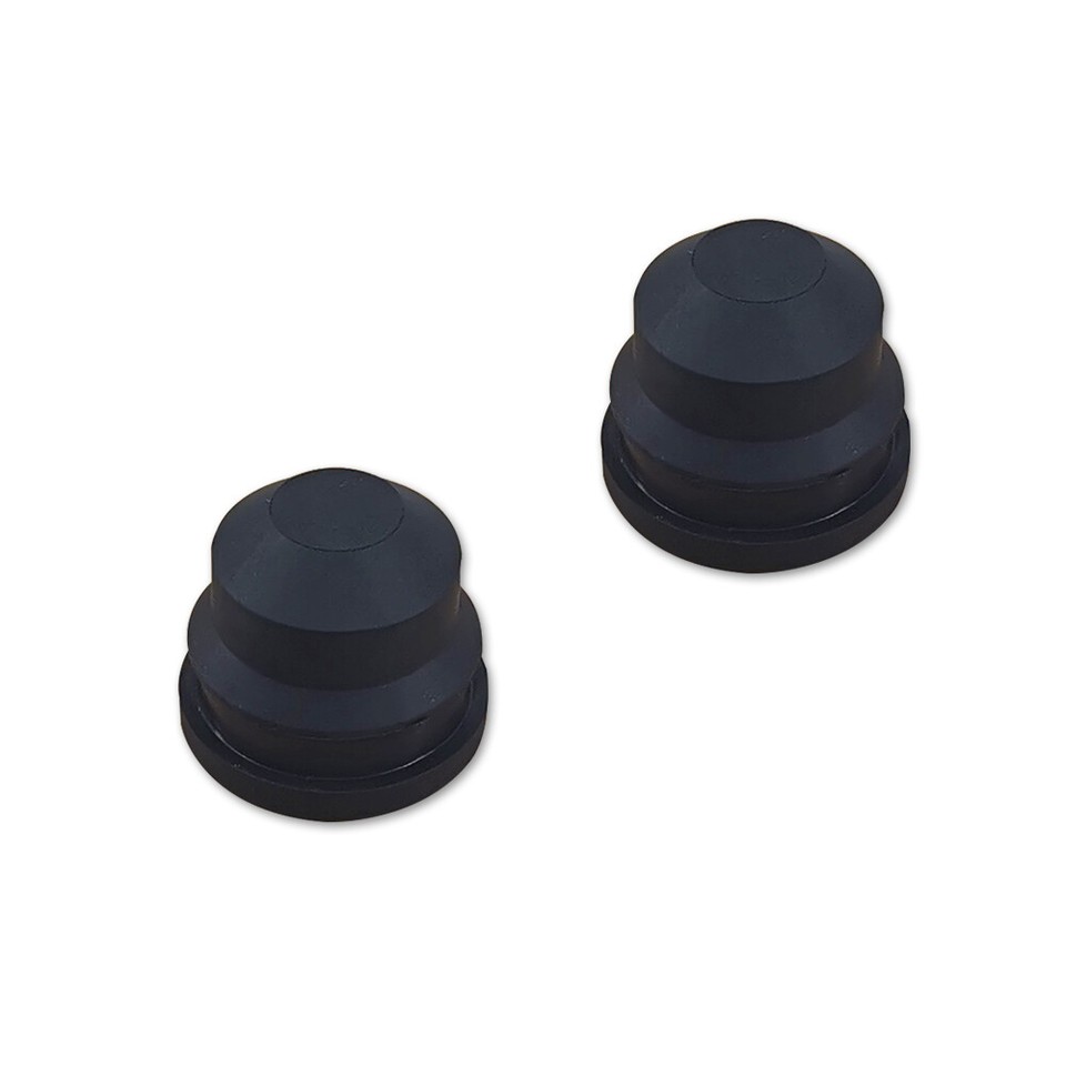 Pair PCV Breather Rubber Grommet Plug Fit Steel Valve Cover 1" ID 1-1/4 ...