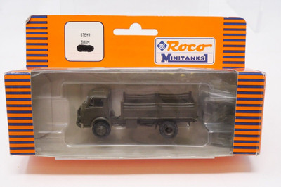 Roco Minitanks 628, Austrian Steyr 680M 4x4 Cargo Truck, 1/87 HO Scale ...