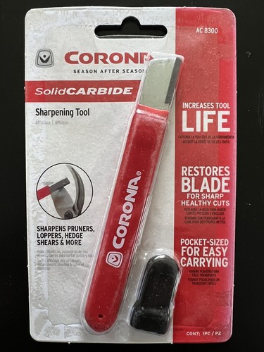 CORONA SHARPENING TOOL AC 8300 Garden Carbine Knife Pruner Loppers ...