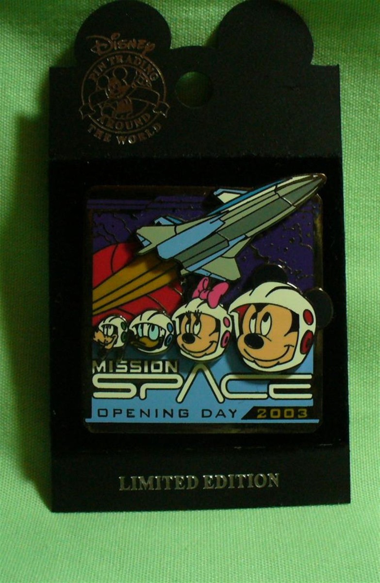 Mission Space Mickey Pin