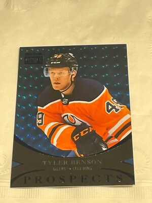 Tyler Benson 2020-21 Upper Deck Metal Universe Skybox PREMIUM PROSPECTS ...