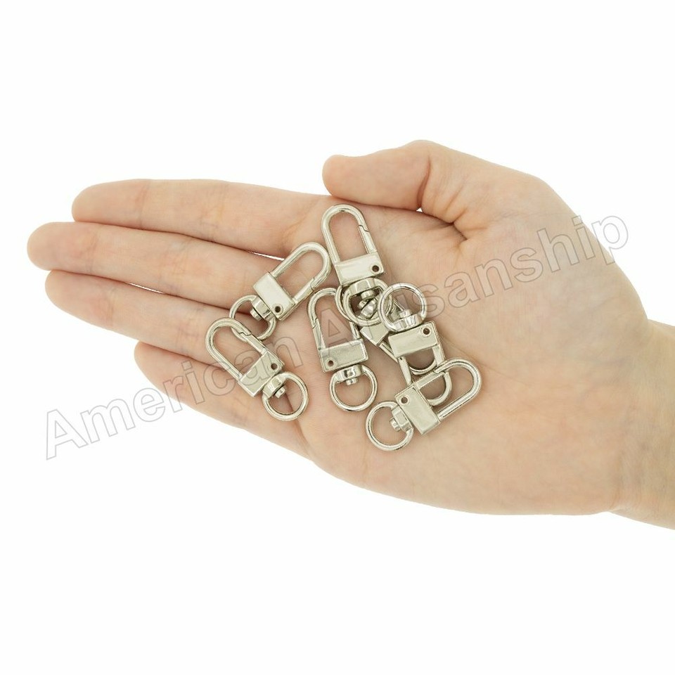 Metal Lobster Clasps Swivel Lanyards Snap Hooks Strap for Keychain Bags ...