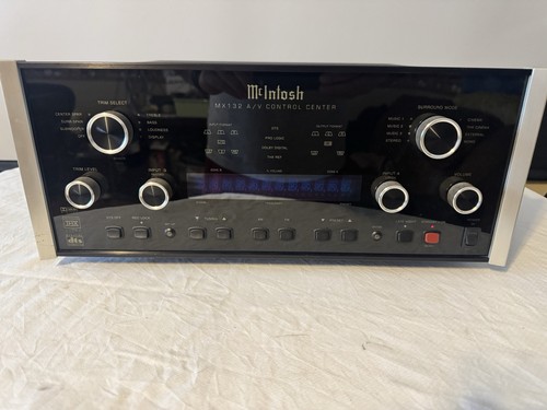McIntosh MX132 A/V CONTROL CENTER PREAMPLIFIER *No Power* As Is, RH2935 ...