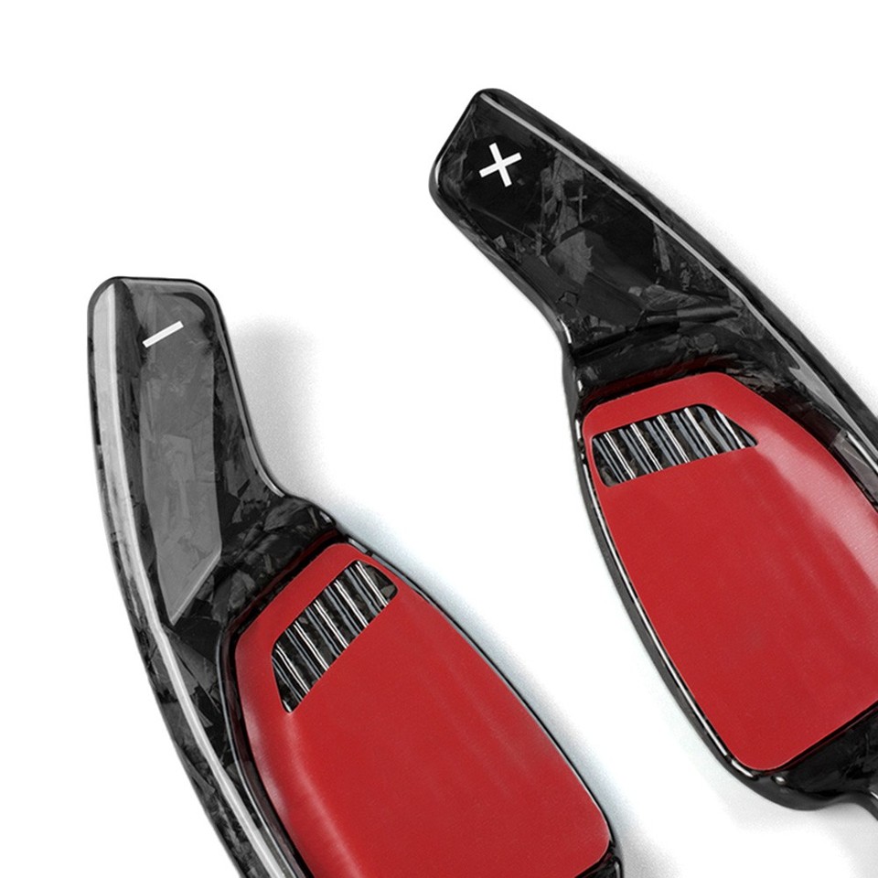 Carbon Fiber Steering Wheel Paddle Shifter Extension For Audi RS5 RS7 ...