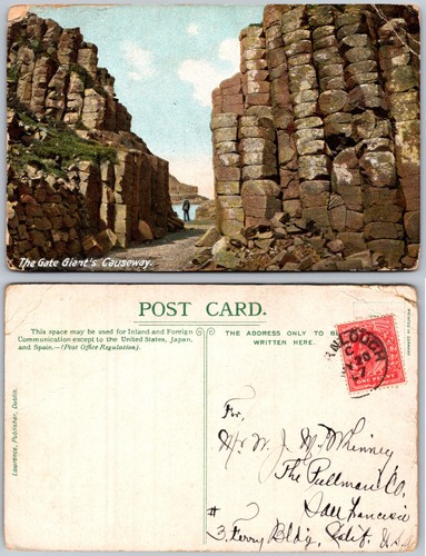Gate Basalt Columns Giants Causeway Ireland Postcard | eBay
