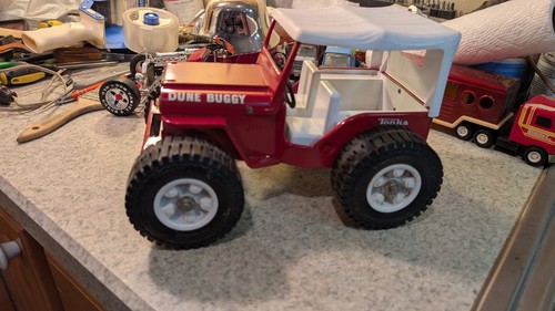 Vintage 1970’s Tonka Pressed Steel Red Big Wheel Dune Buggy Jeep | eBay