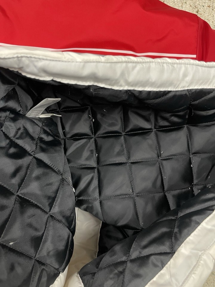 Sz Small Women’s GIII Carl Banks Nebraska Cornhuskers Full Zip Puffer ...