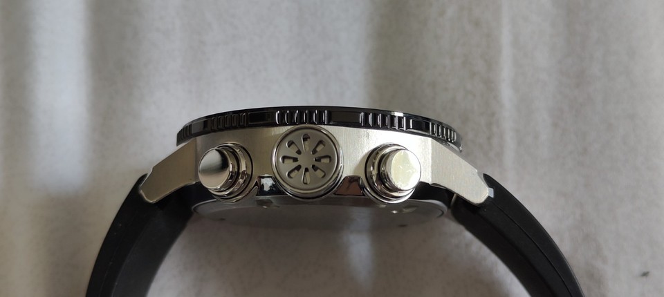 Citizen PROMASTER ALTICHRON 46mm Black Dial Rubber Band Men's Watch ...