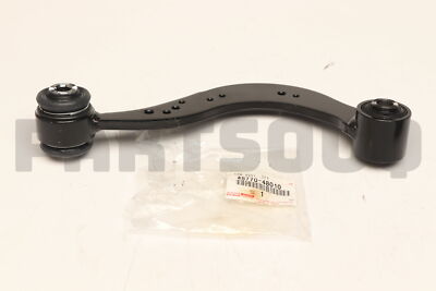 4877048010 Genuine Toyota ARM ASSY, UPPER CONTROL, REAR, RH/LH 48770 ...