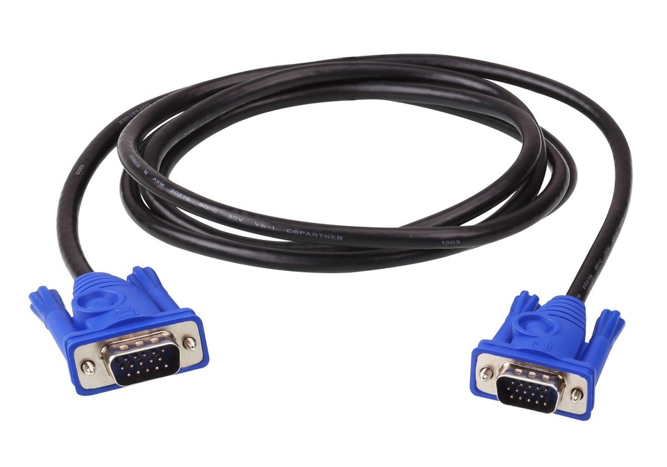 VGA Cable VGA SVGA Lead 15 Pin Male-Male for PC TFT LCD Monitor | eBay UK