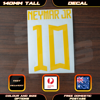 Neymar Jr Brazil Football Soccer World Cup Style Decal Sticker Car ...