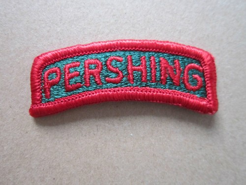 US Military US Army Pershing Woven Cloth Patch Badge | eBay