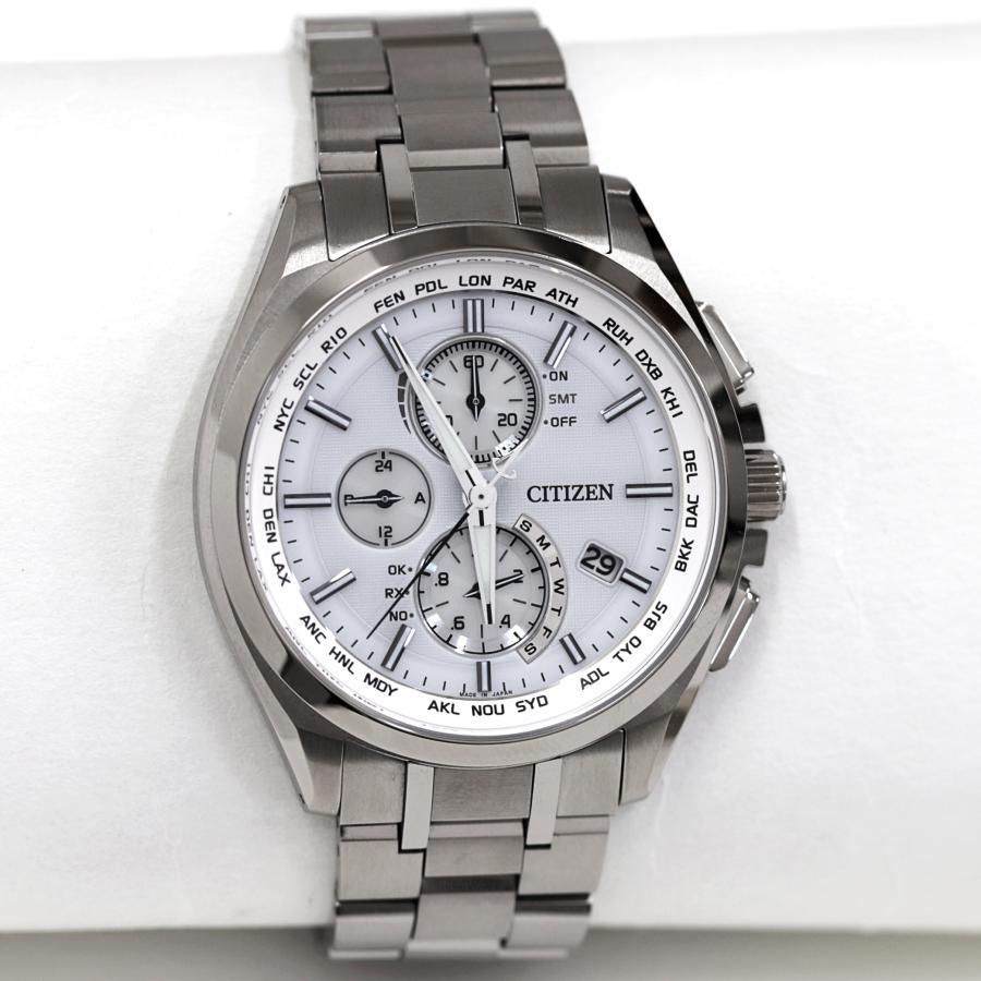Citizen Attesa H804-T018696 AT8040-57A Eco Drive Day Date Box Solar ...