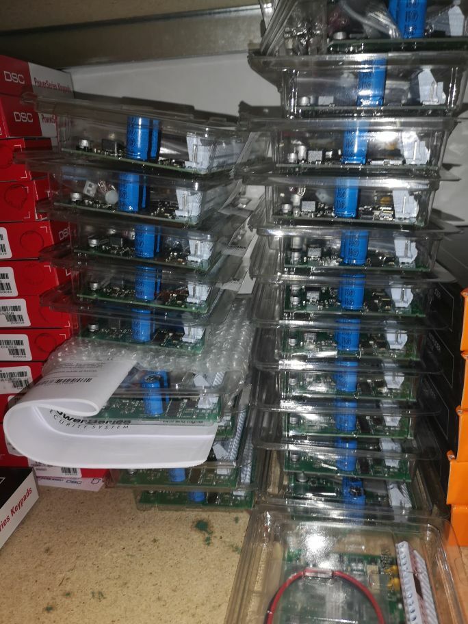 DSC Security systems PC1864 + PK5500 KIT NEW | eBay