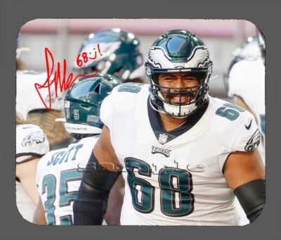 Jordan Mailata Philadelphia Eagles Facsimile Autographed Mouse Pad Item ...