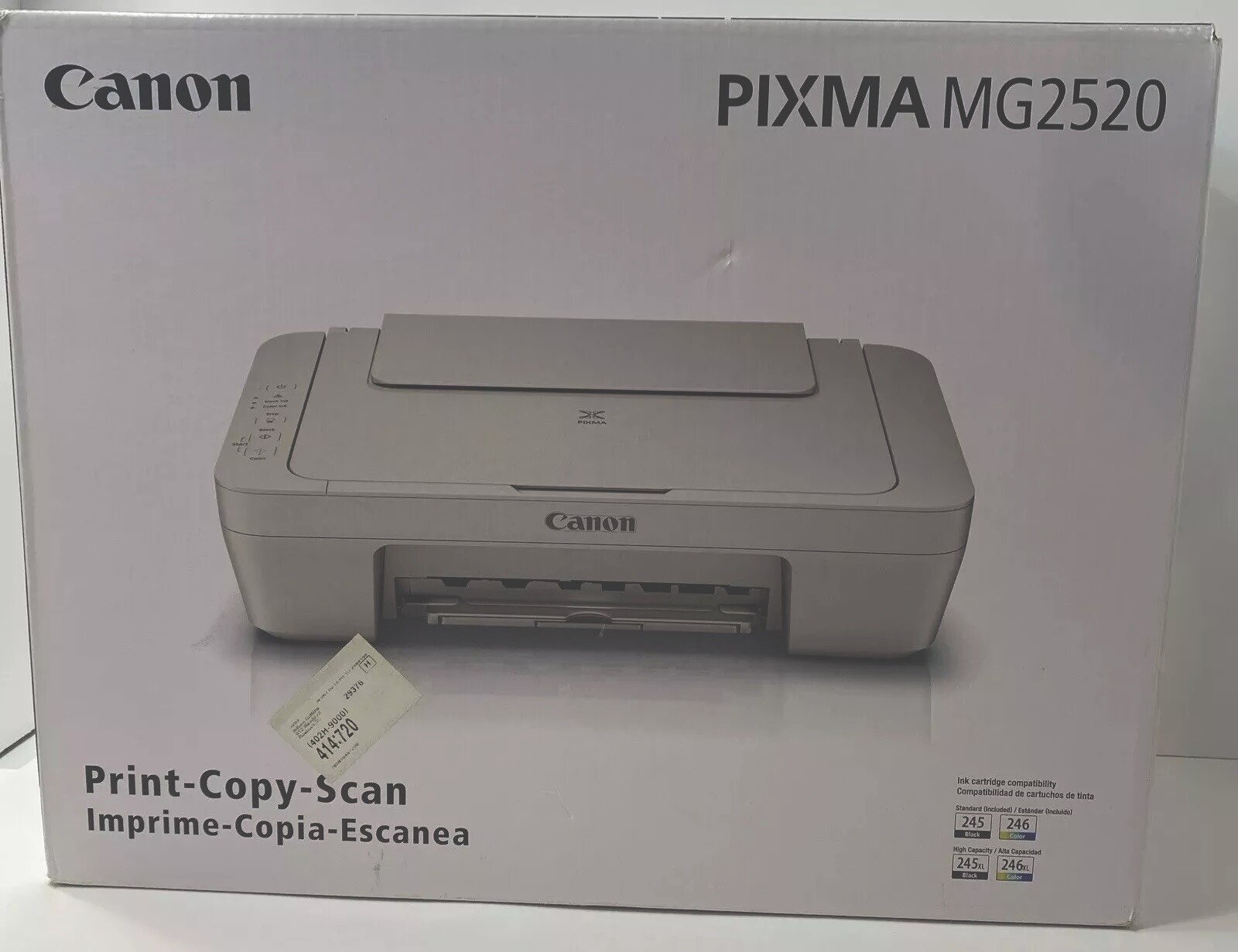 Canon PIXMA MG2520 Inkjet All-in-One Color Photo Printer 8330B002 New ...