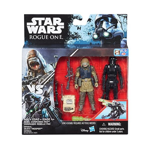 STAR WARS BASIC FIGURE 2 Pack REBEL COMMAND PAO & DEATH TROOPER TAKARA ...