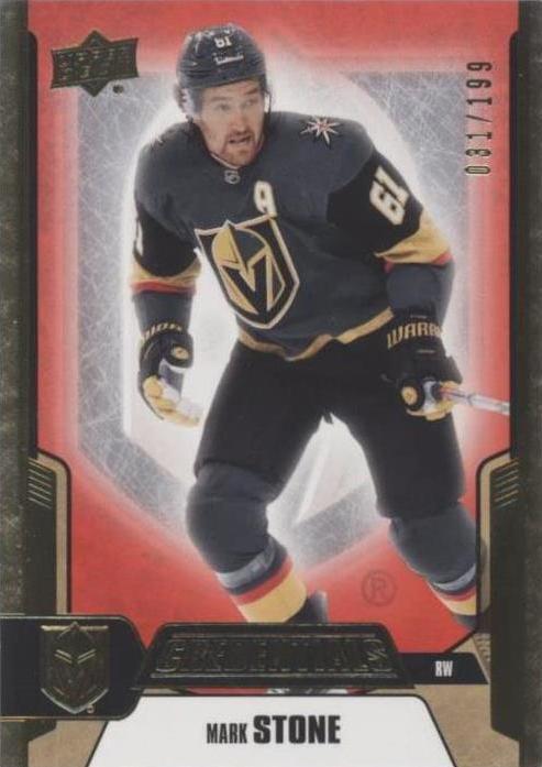 2019-20 Upper Deck Credentials - Mark Stone #38 Red /199 for sale ...
