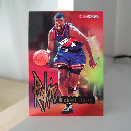 Michael Finley 1995-96 NBA Hoops Rookie Basketball Card #277 | eBay