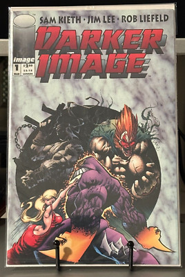 Darker Image #1 Unopened Sealed w/ Bloodwulf Card 1st Maxx Deathblow ...
