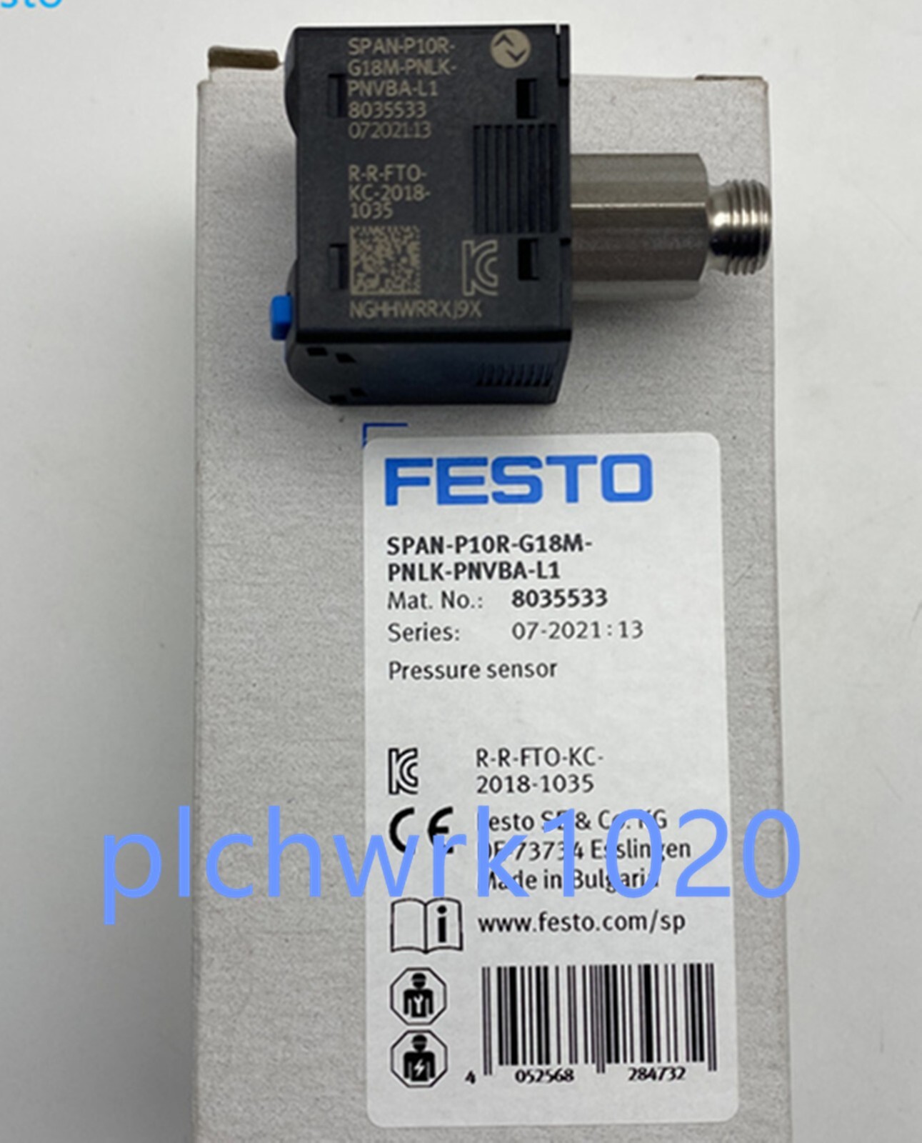 1 PCS NEW IN BOX FESTO SPAN-P10R-G18M-PNLK-PNVBA-L1 8035533 Pressure sensor | eBay