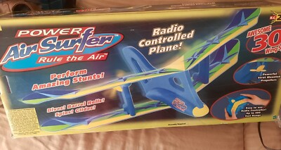 Power Air Surfer RC Remote Control Air plane Hasbro RARE Toys "R" Us ...