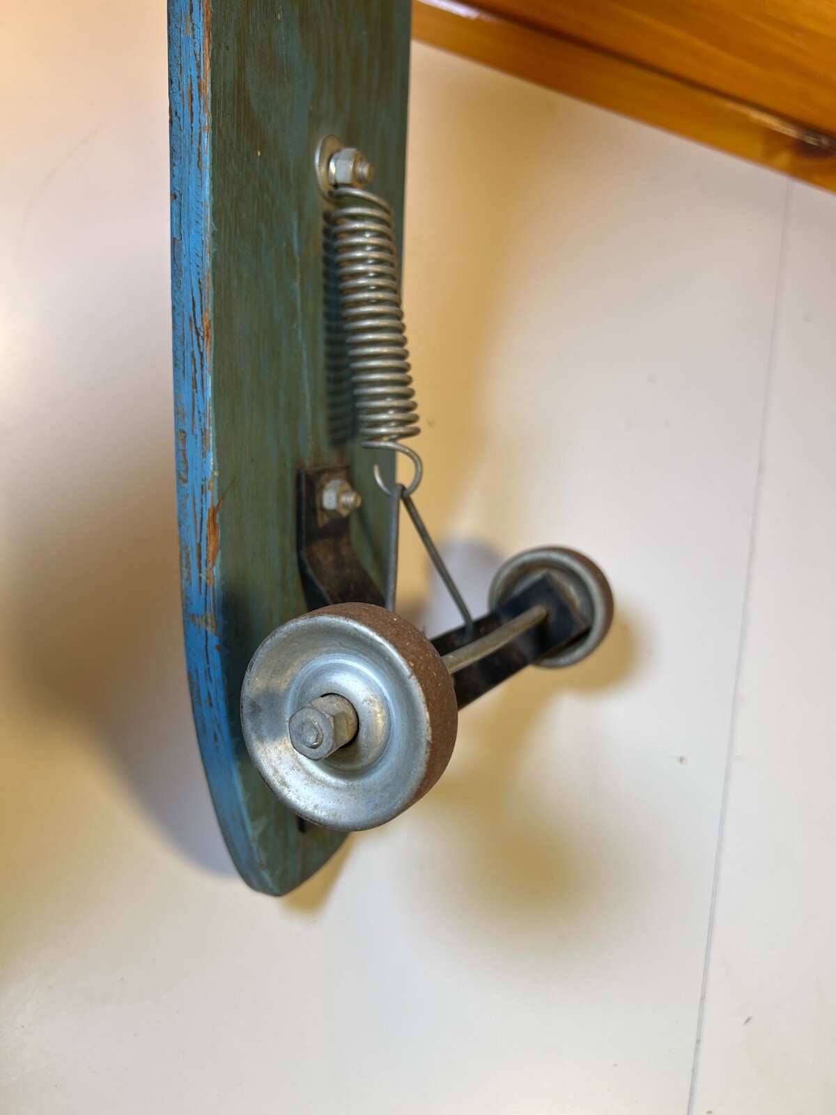 RARE 1960s HUMCO Surfer Skateboard Wood Wooden Metal Wheels San Diego ...