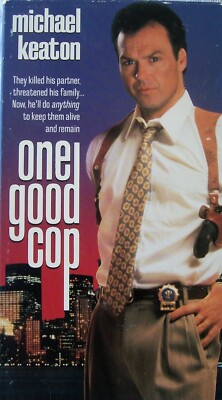 One Good Cop (VINTAGE, VHS, 1991, VG) Michael Keaton, Anthony LaPaglia ...