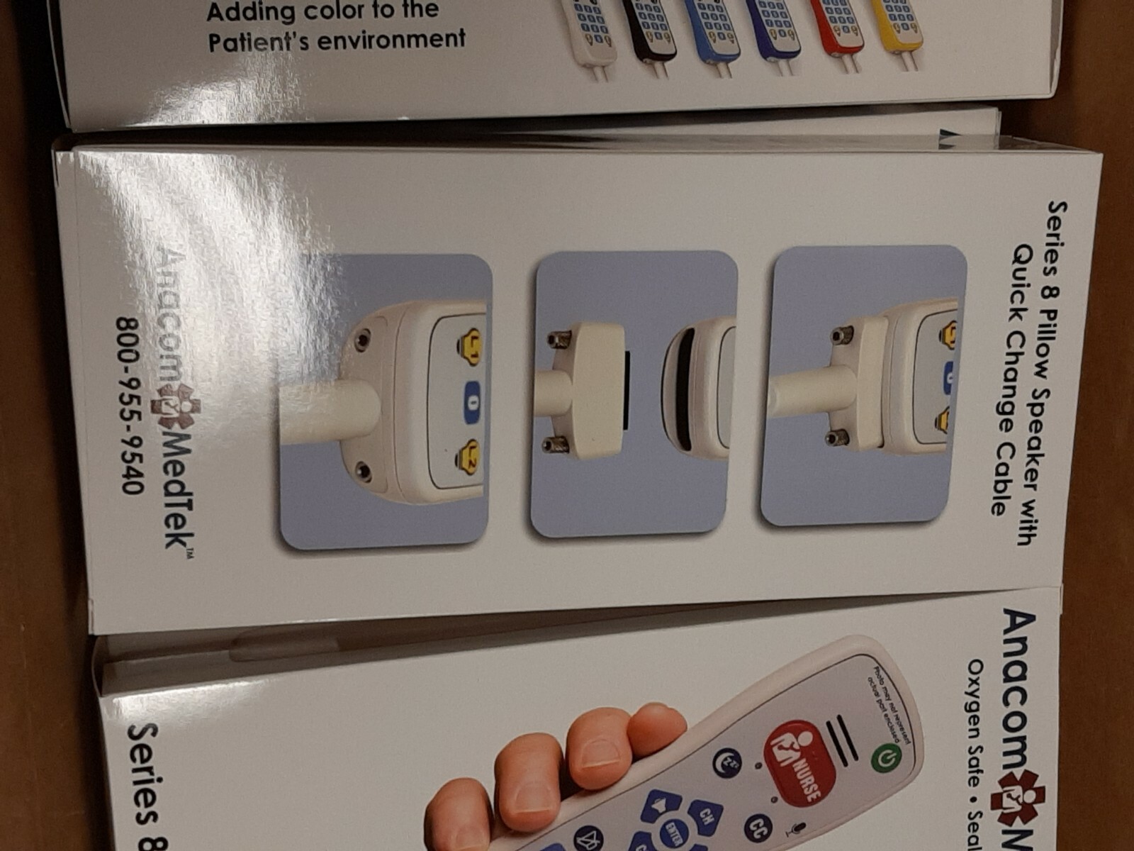 PILLOW SPEAKER SERIES 8 GE 18 PIN Anacom MedTek B0816-088DJ Zenith ...