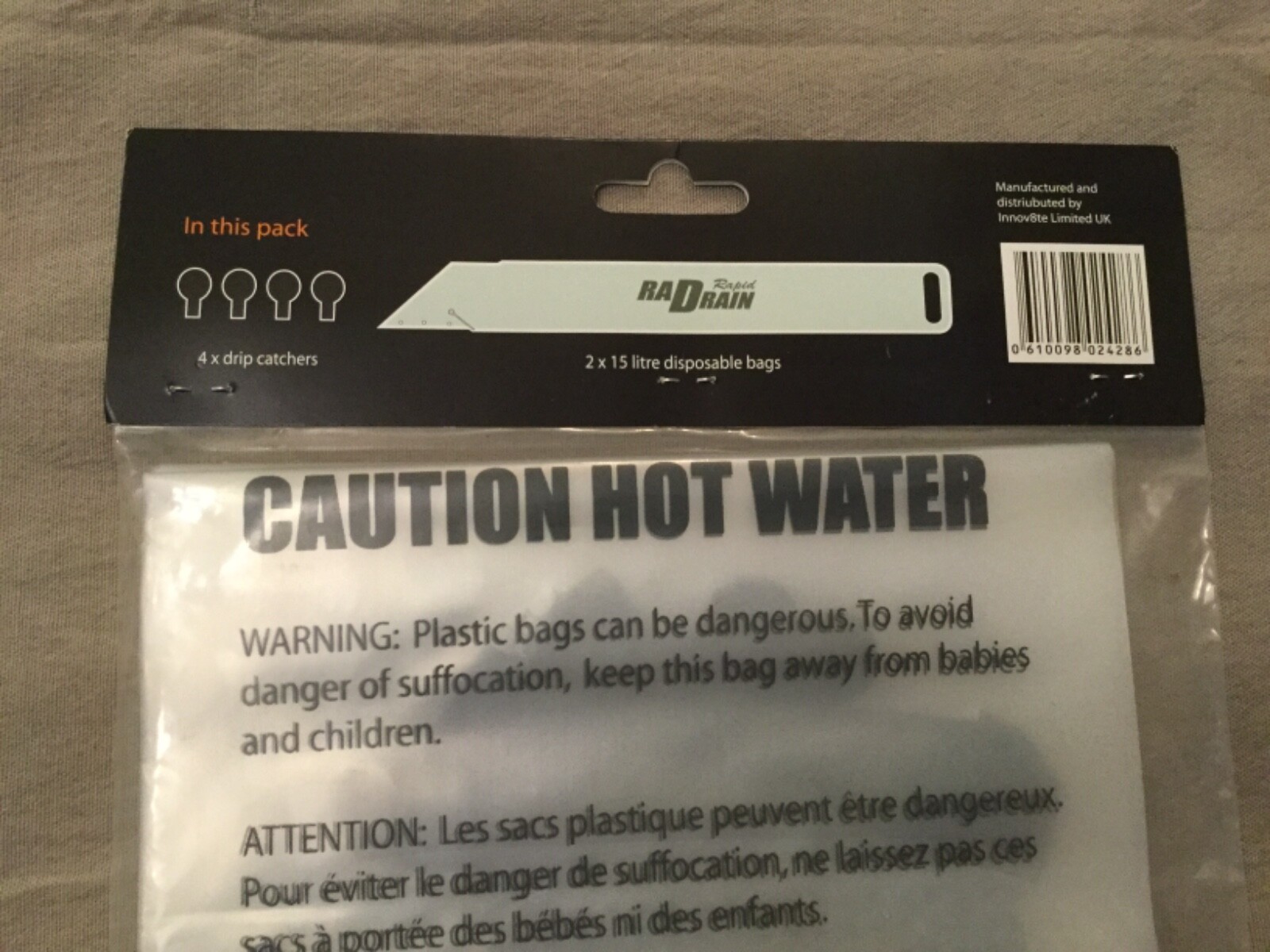 RaDrain Pack of 2 Radiator Drain Bags for Use With Rapid RaDrain Kit by ...