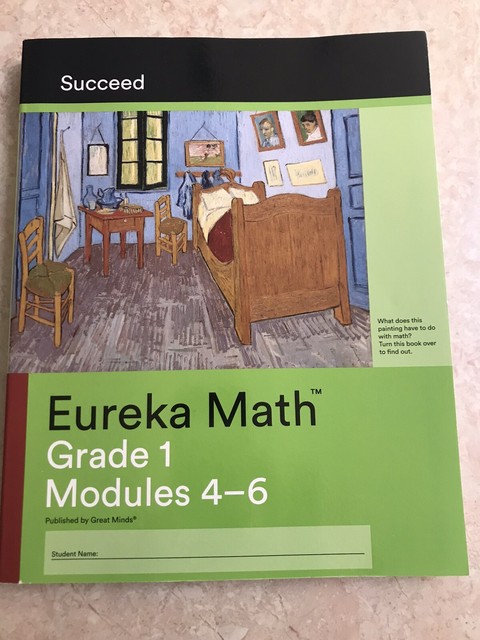 Eureka Math Grade 1 Succeed Modules 4-6 Student Workbook for sale ...