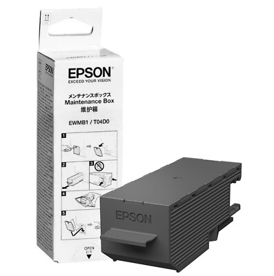 Genuine Epson t512 maintenance box c13t04d000 ET-7700 ET-7750 ...